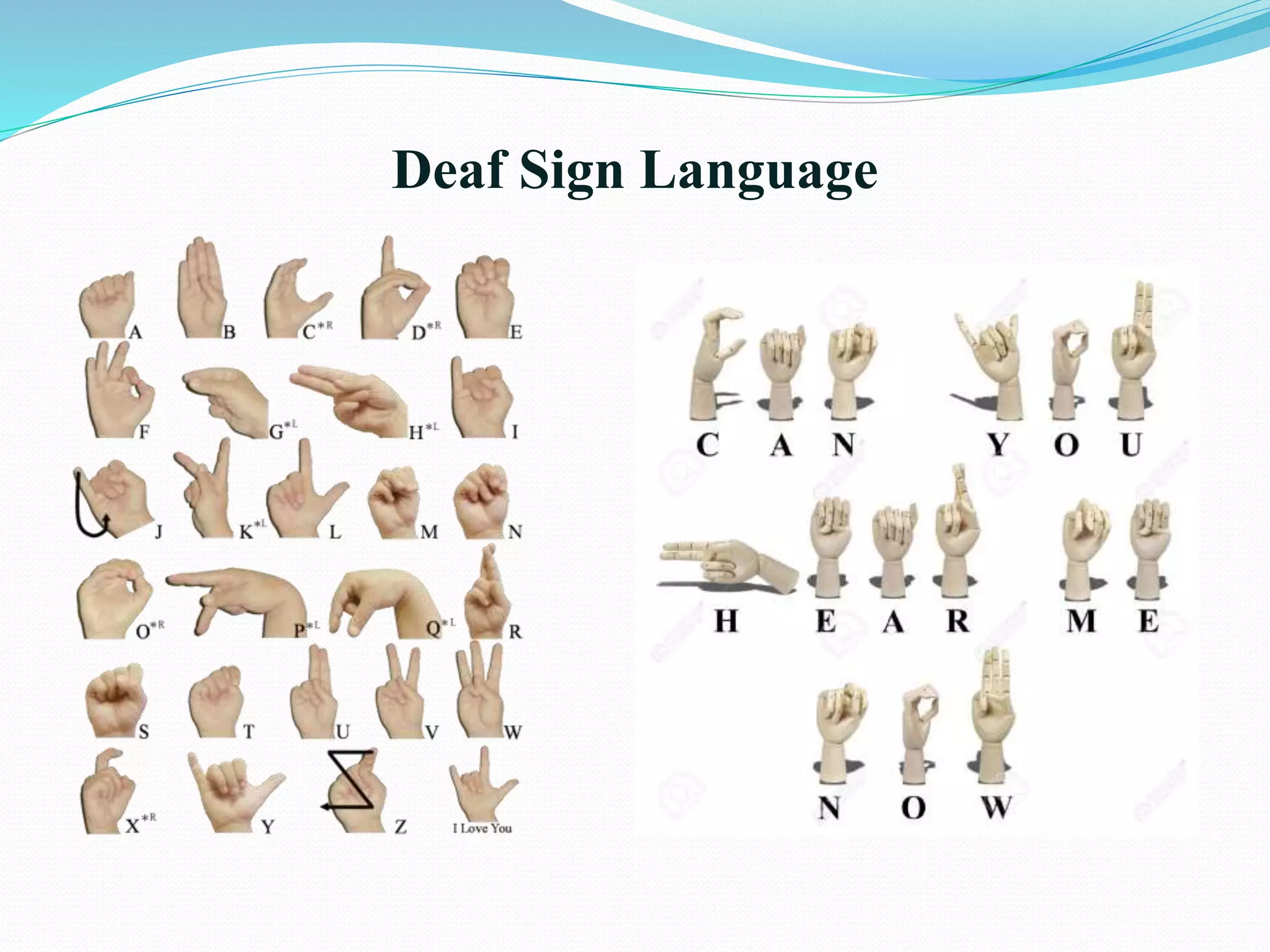 Hand Gesture Recognition system for deaf and dump people | PPTX