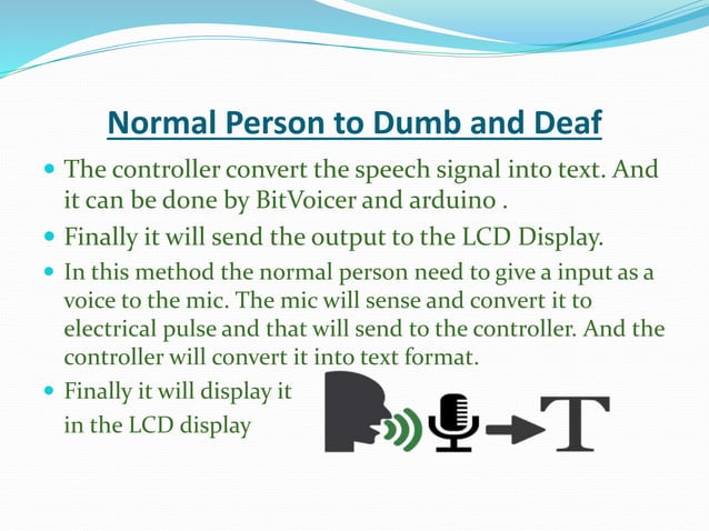 Hand Gesture Recognition system for deaf and dump people | PPTX ...