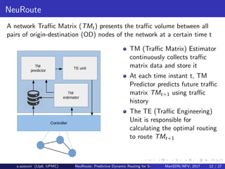NeuRoute: Predictive Dynamic Routing for Software-Defined Networks | PDF | Computer Networking ...
