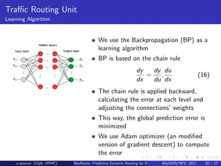 NeuRoute: Predictive Dynamic Routing for Software-Defined Networks | PDF | Computer Networking ...