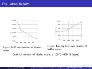 NeuRoute: Predictive Dynamic Routing for Software-Defined Networks | PDF | Computer Networking ...