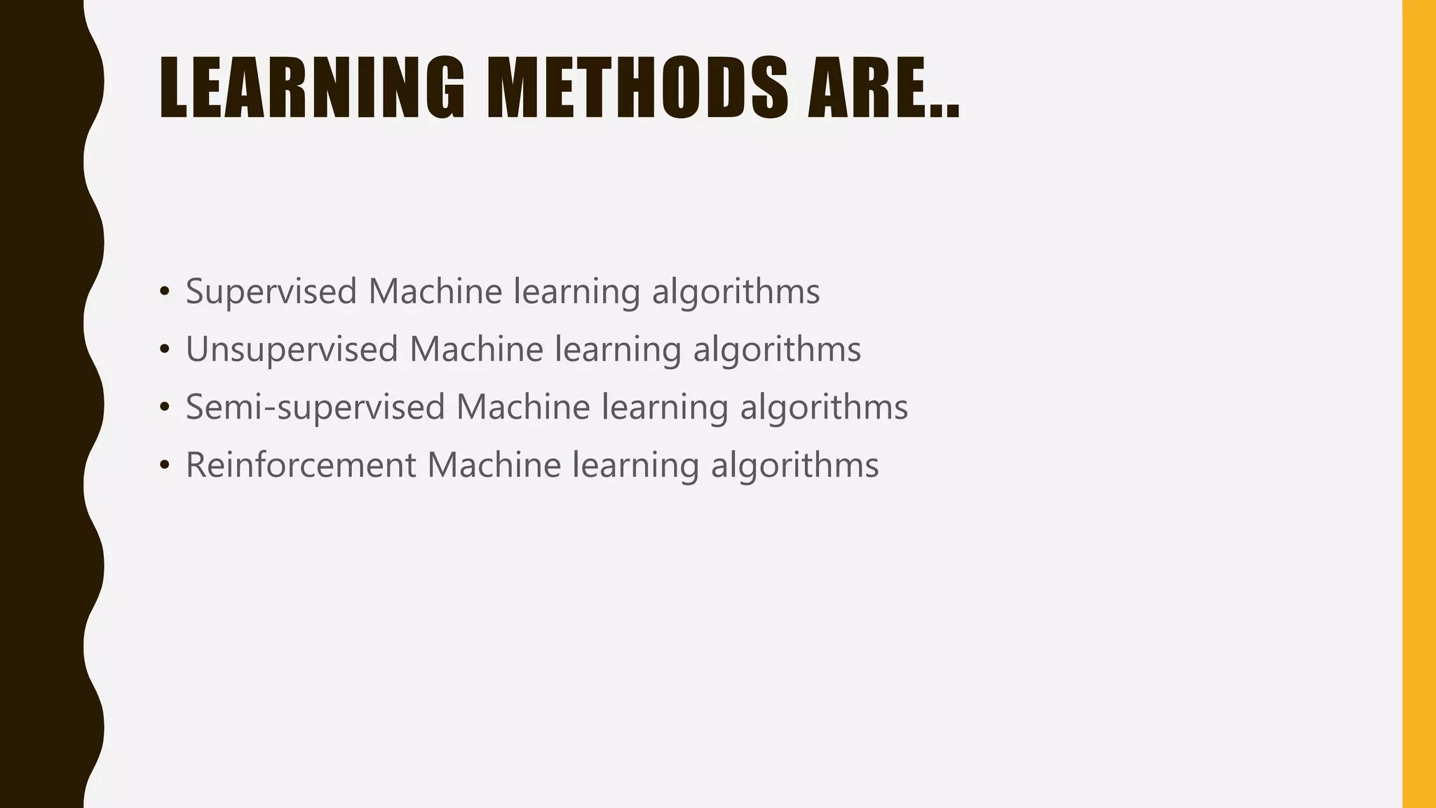 Learning Method In Data Mining | PPTX