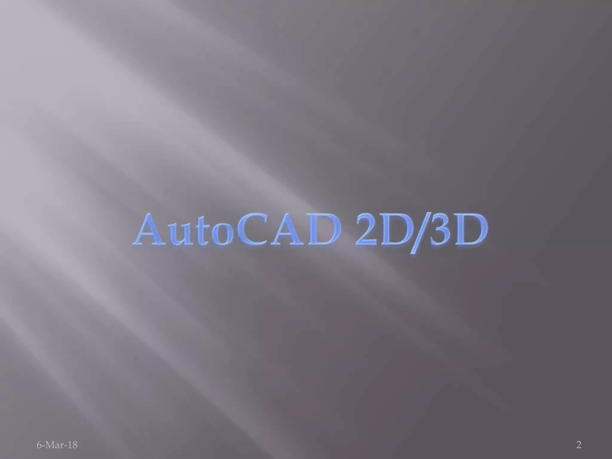 Presentation.pptx auto cad | PPT