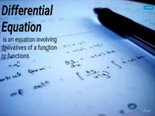 Differential Equation SlideShare by Kamran Zafar | PPTX