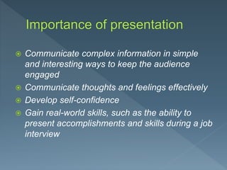 Presentation | PPT