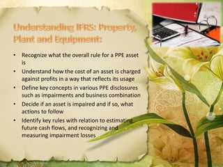 property plant equipment Presentation. | PPTX