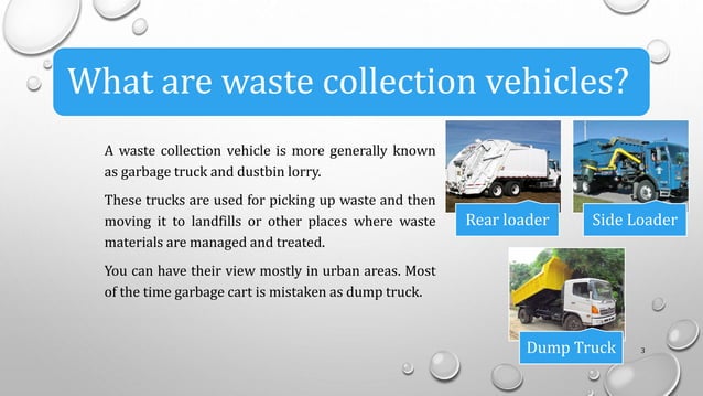 Waste Collection Vehicles | PDF | Pickup Trucks | Auto Body Styles