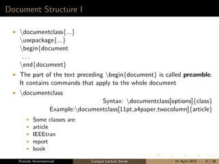 LaTeX-Presentation | PDF
