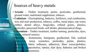 Toxicity of Heavy Metals | PPTX