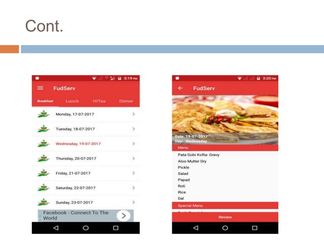 Android Internship report presentation | PPTX