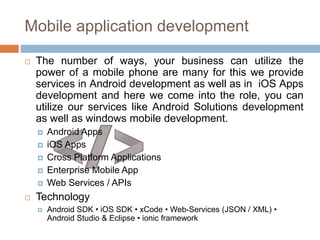 Android Internship report presentation | PPTX