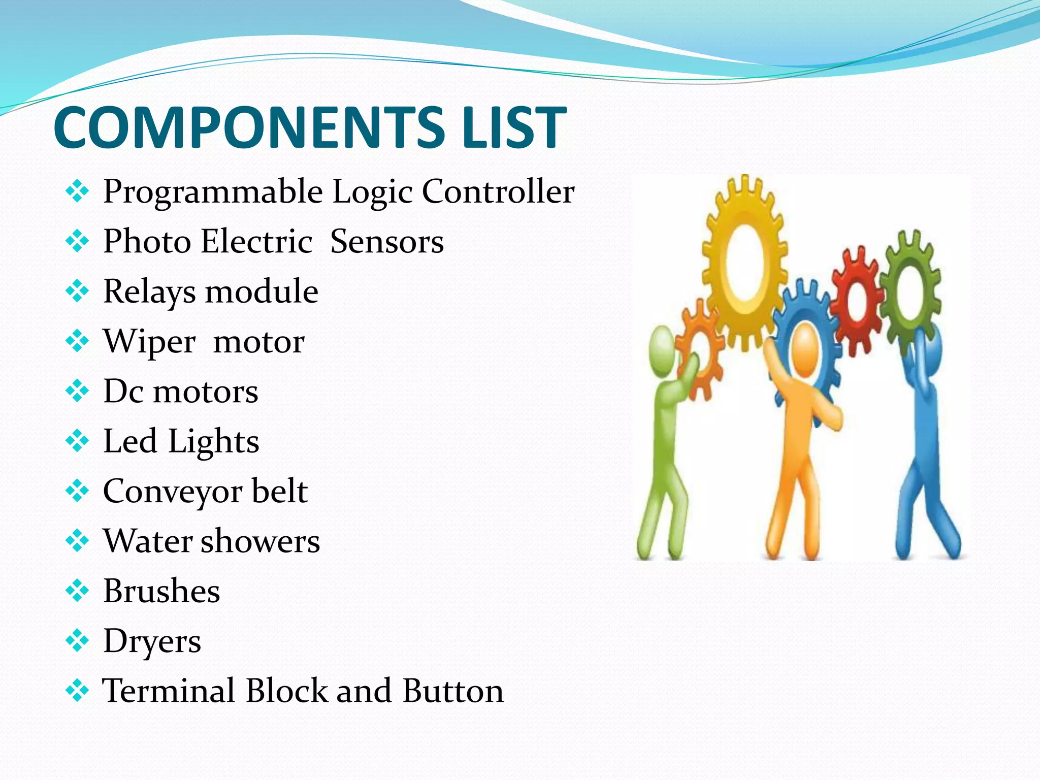Presentation On PLC Based Automatic Car Wash System | PDF