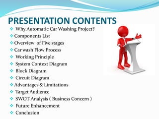 Presentation On PLC Based Automatic Car Wash System | PDF
