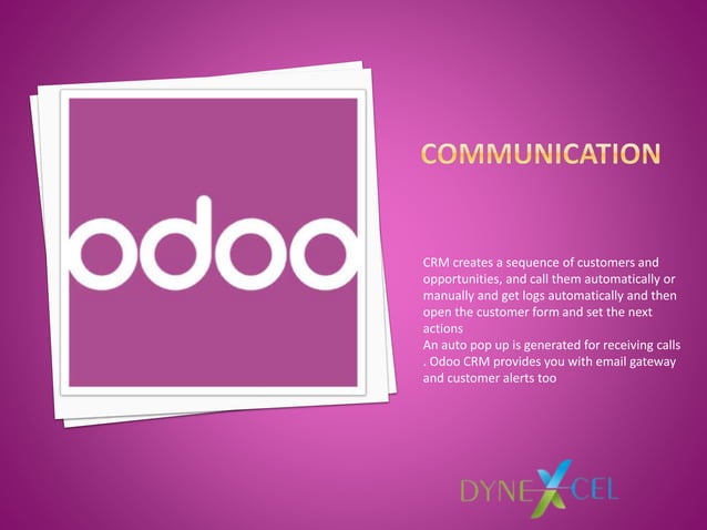 Odoo (CRM) | PPTX