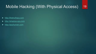 Hacking and Cyber Security. | PPTX