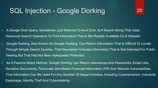 Hacking and Cyber Security. | PPTX