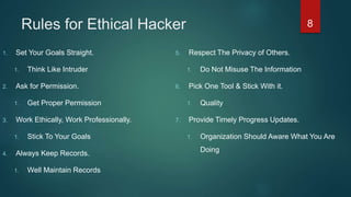 Hacking and Cyber Security. | PPTX