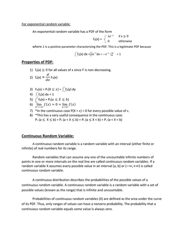 Probability and Statistics | PDF