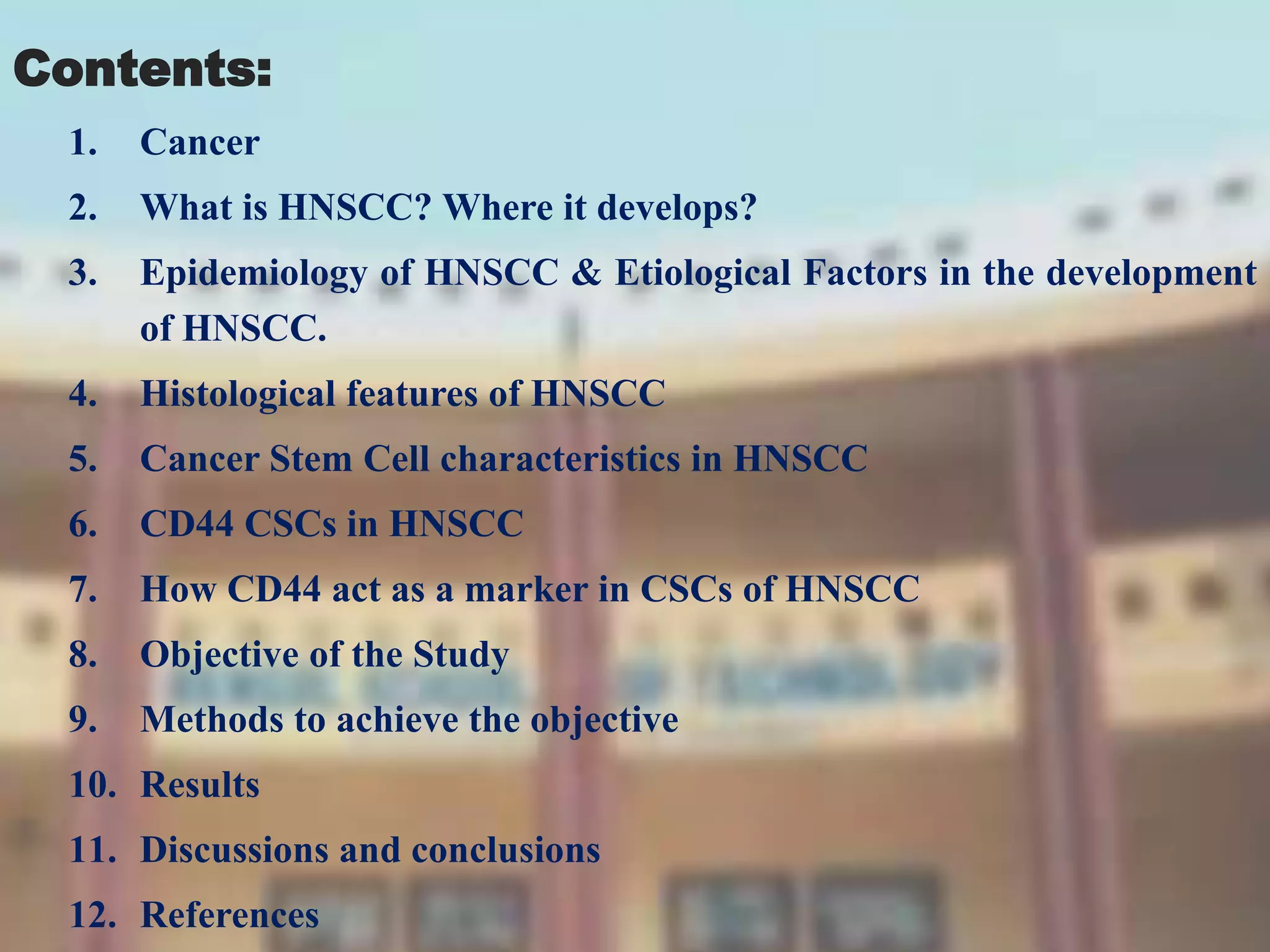 Presentation on Identification of different histopathological grade and ...