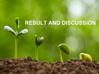 SALT TOLERANCE IMPROVEMENT OF HORTICULTURAL CROPS THROUGH SEED PRIMING | PPT