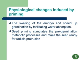 SALT TOLERANCE IMPROVEMENT OF HORTICULTURAL CROPS THROUGH SEED PRIMING | PPT