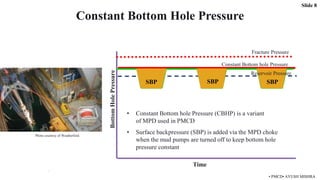 Pressurized Mud Cap Drilling | PPTX