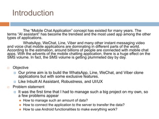 Final Project In Instant messaging app that also brings you the ...