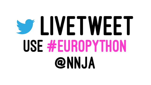 Code Review Skills for Pythonistas - Nina Zakharenko - EuroPython | PPT