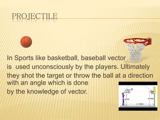 Real Life Application of Vector | PPTX
