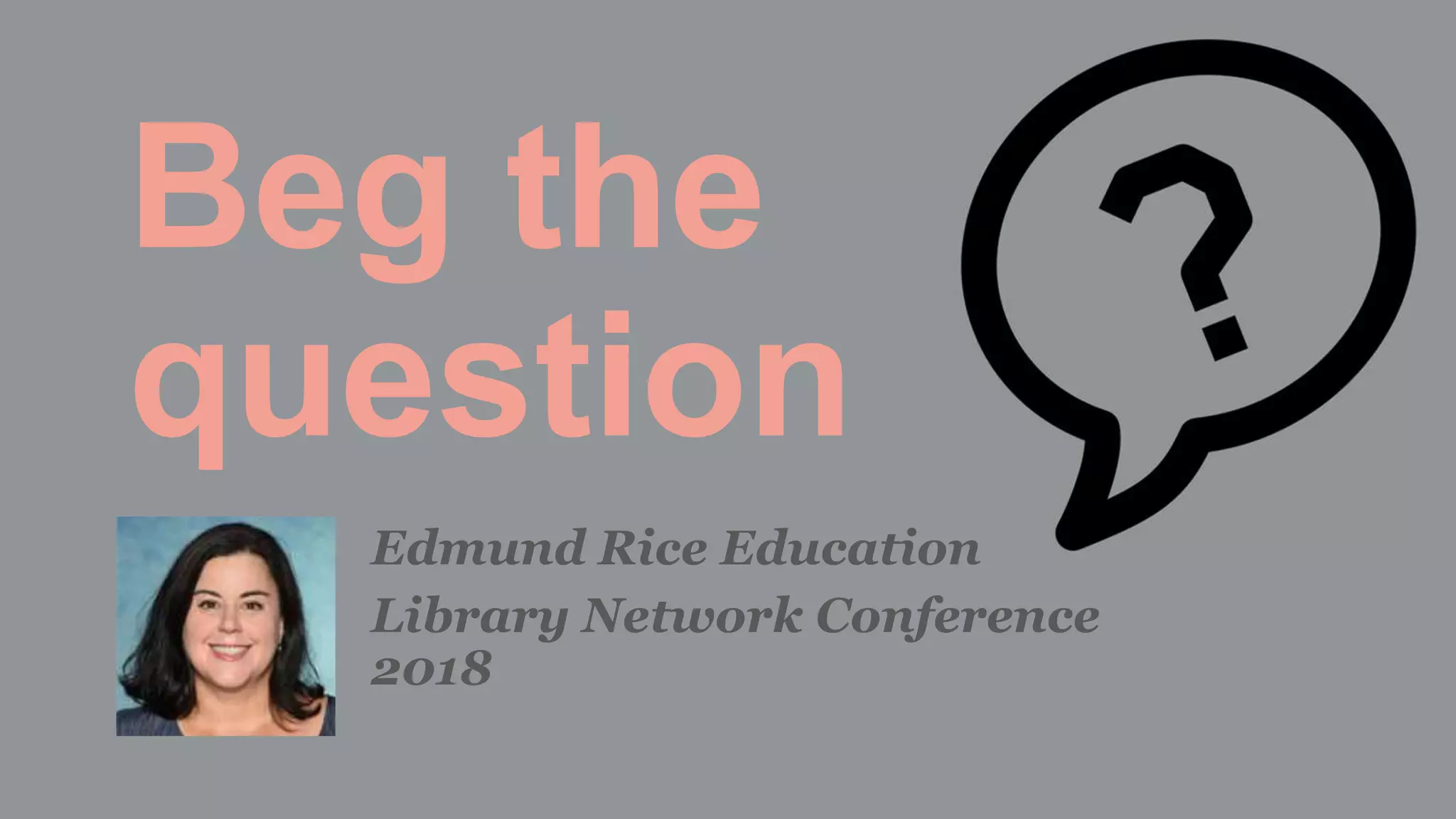 Beg the Question: Do school libraries matter? | PPT