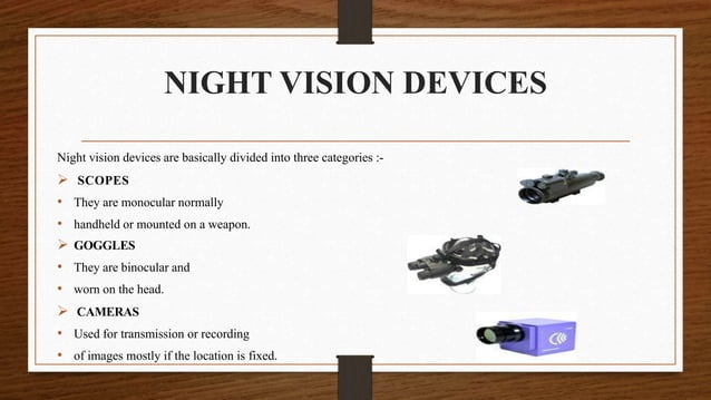Night Vision Technology | PPT