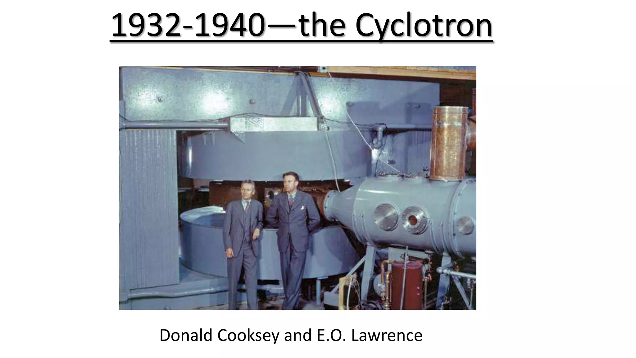 A brief history of particle accelerators (Nuclear Physics) | PPTX