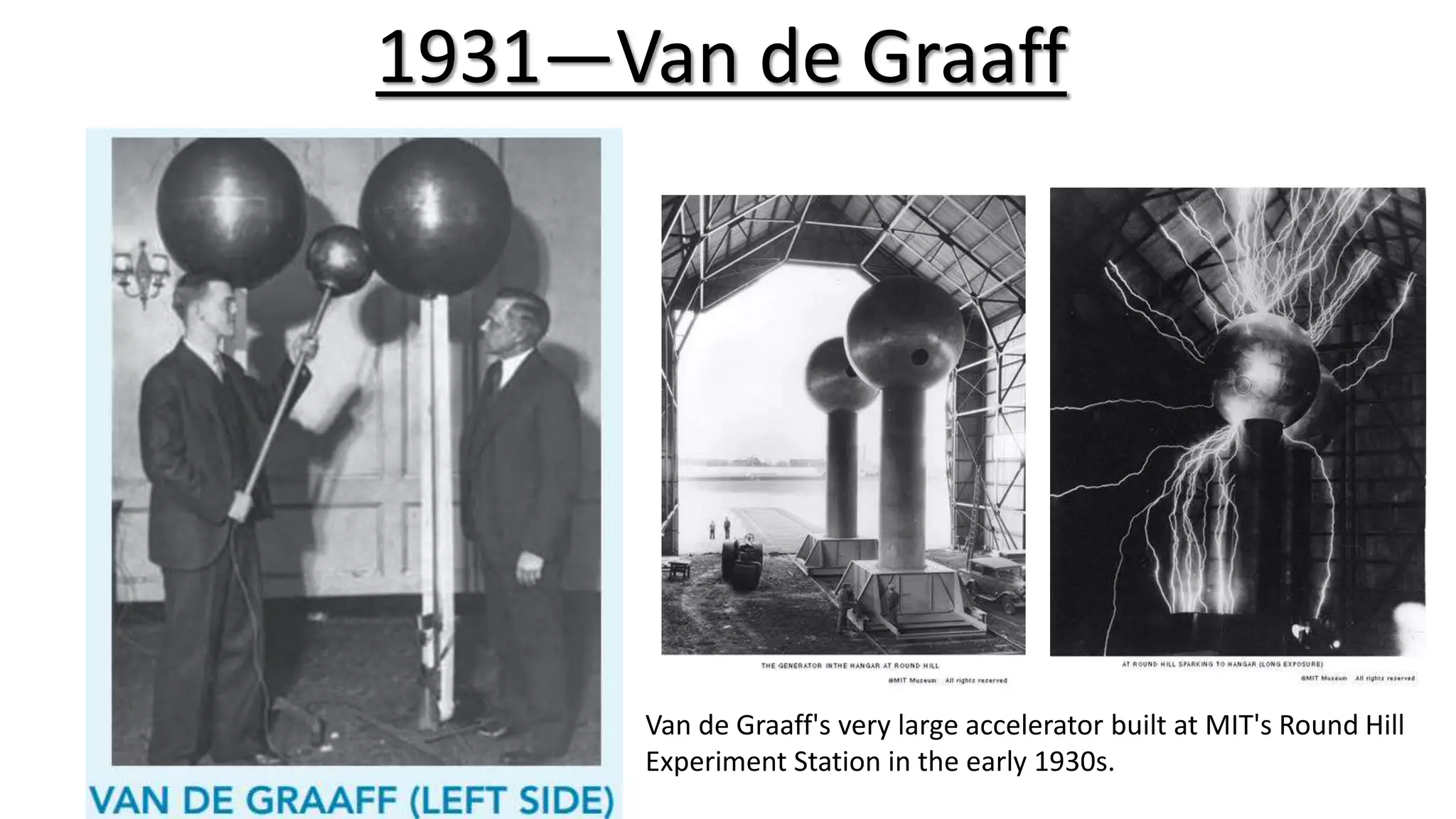 A brief history of particle accelerators (Nuclear Physics) | PPTX