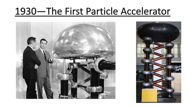 A brief history of particle accelerators (Nuclear Physics) | PPTX