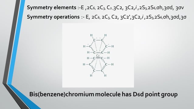 Point Group Borazine and Bis(benzene)chromium | PPT | Free Download