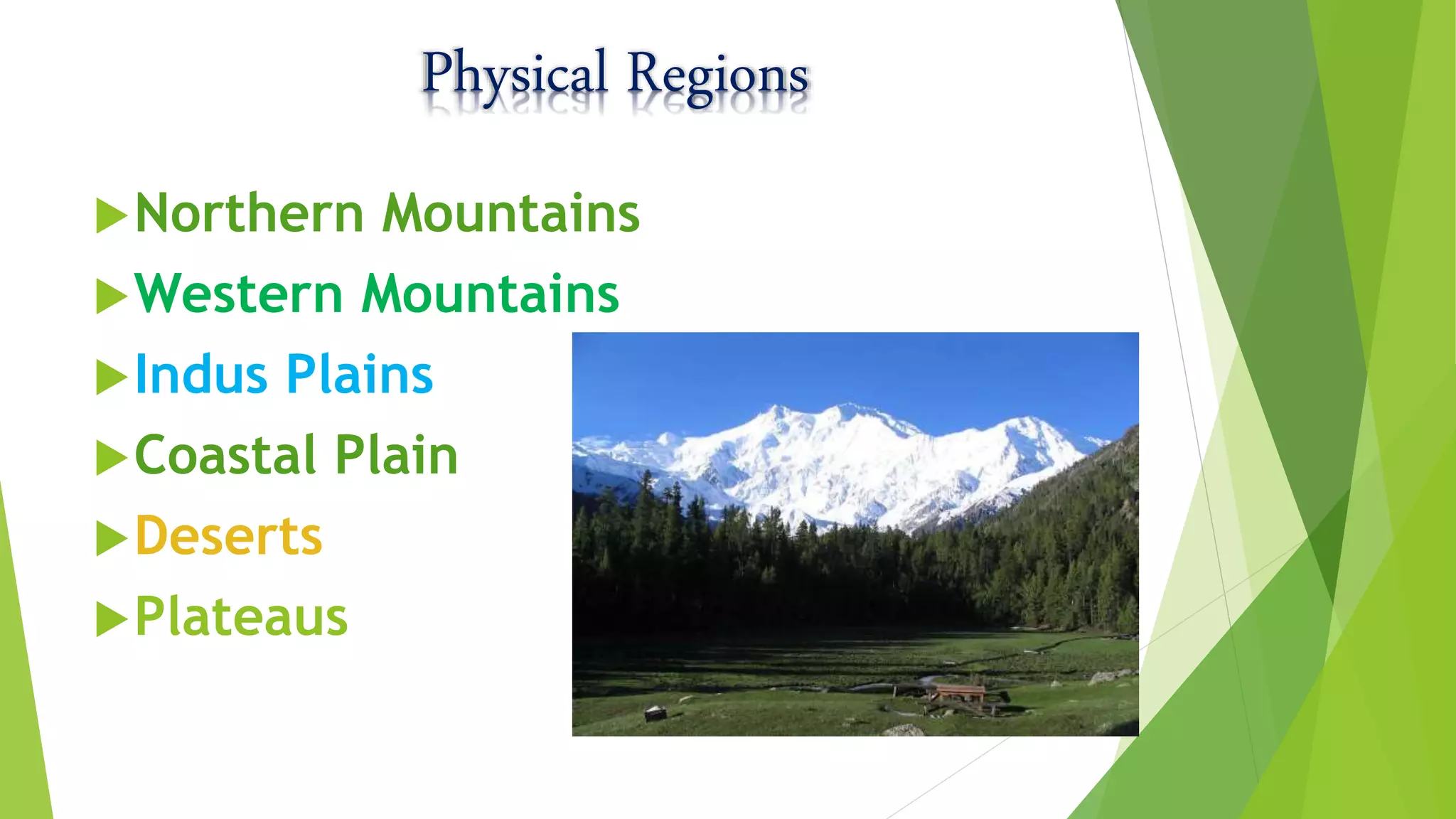 Importance And Comparison Between Northern And Western Mountains of ...