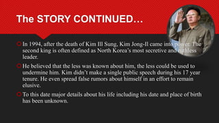 North Korean Dictatorship | PPTX