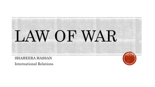 Law of War | PPTX