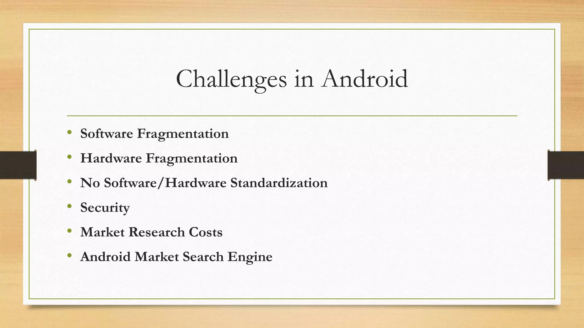 Scope of Android and Future Work | PPTX