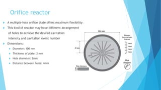 Application of Hydrodynamic cavitation as advanced oxidation process to ...