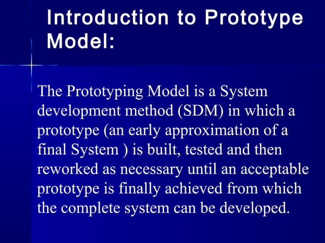 Waterfall, Incremental and prototyping model | PPT