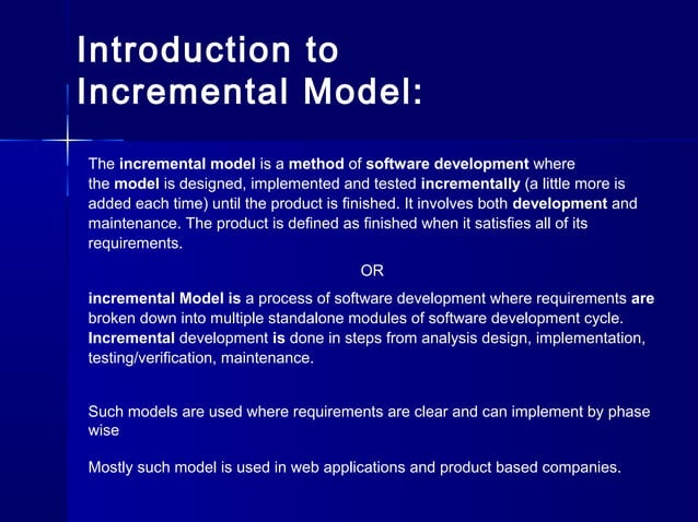 Waterfall, Incremental and prototyping model | PPT