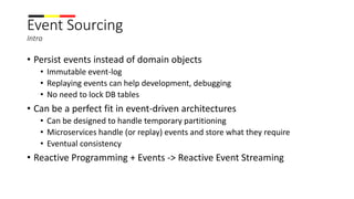 Workshop: Event-sourced system through Reactive Streams | PPT | Free Download