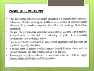 ORIENTATION ON THE SCHOOL-BASED MANAGEMENT | PPTX