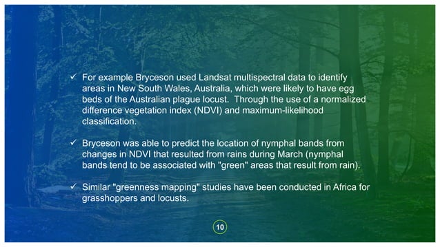 Geostatic Information System in Relation to Insects | PPT