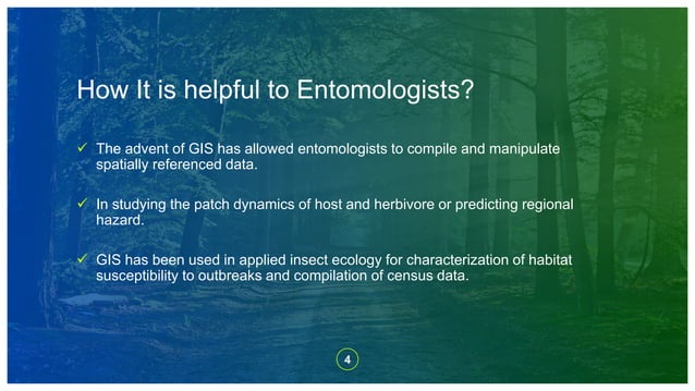 Geostatic Information System in Relation to Insects | PPT
