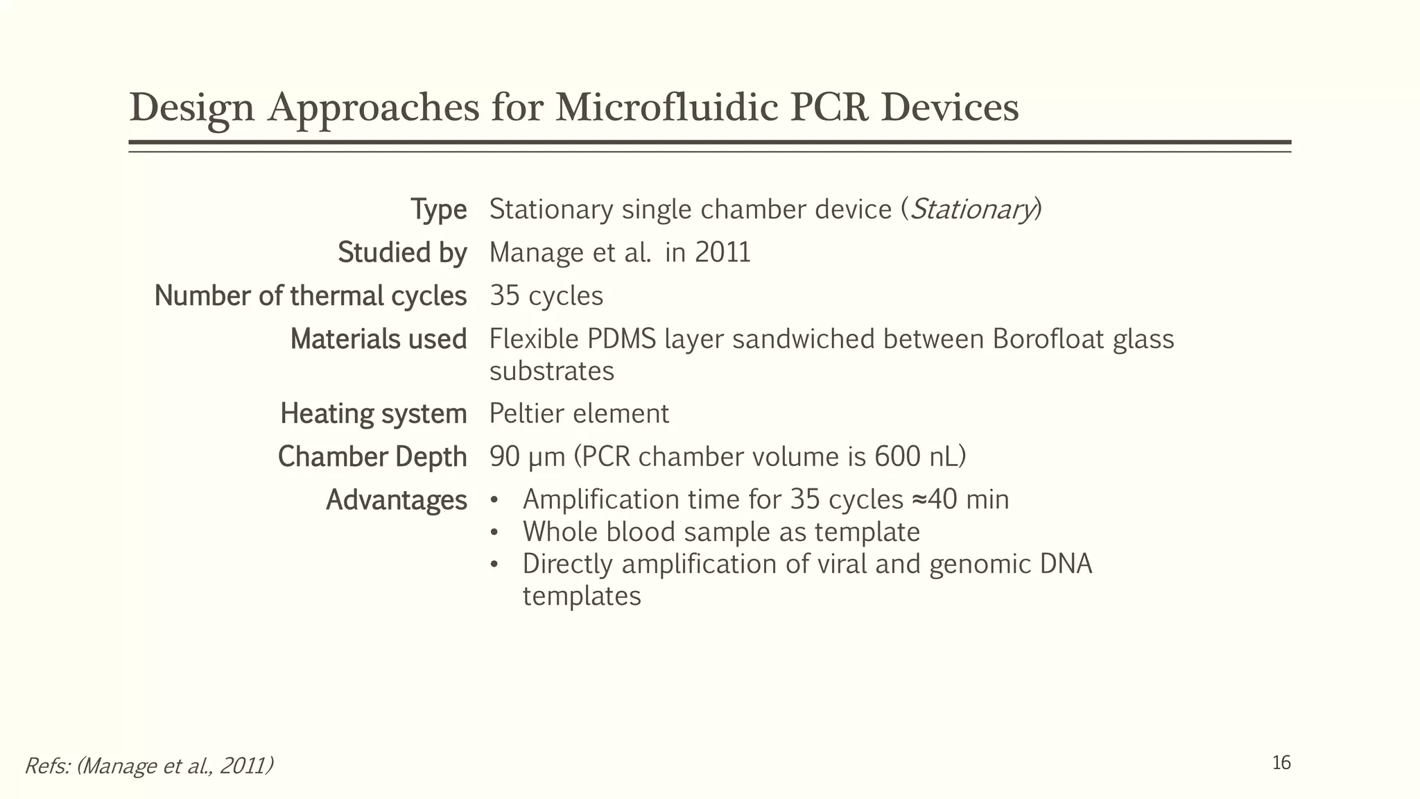 Microfluidic PCR Devices for DNA Amplification Presentation | PPTX
