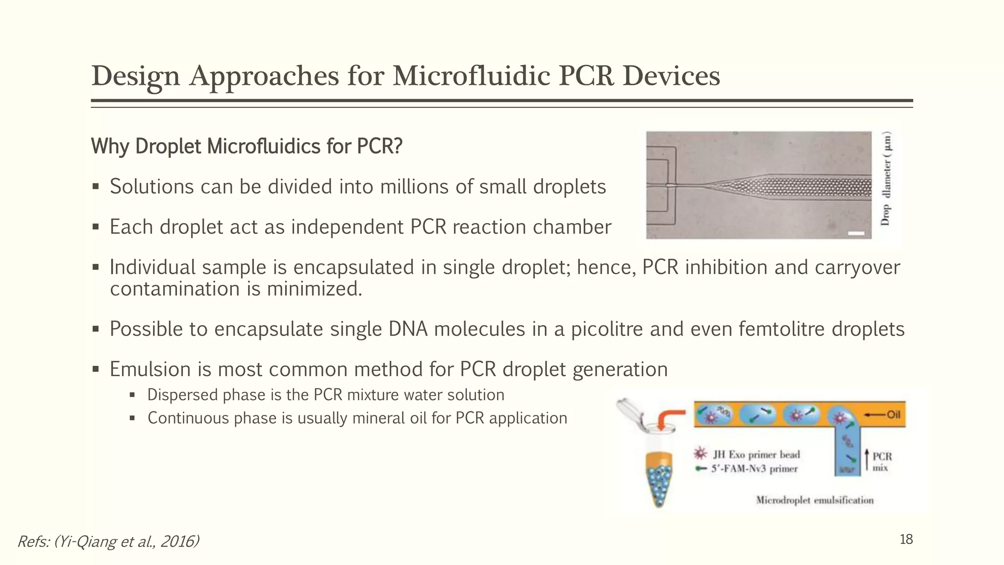 Microfluidic PCR Devices for DNA Amplification Presentation | PPTX