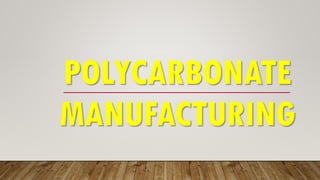 Polycarbonate | PDF