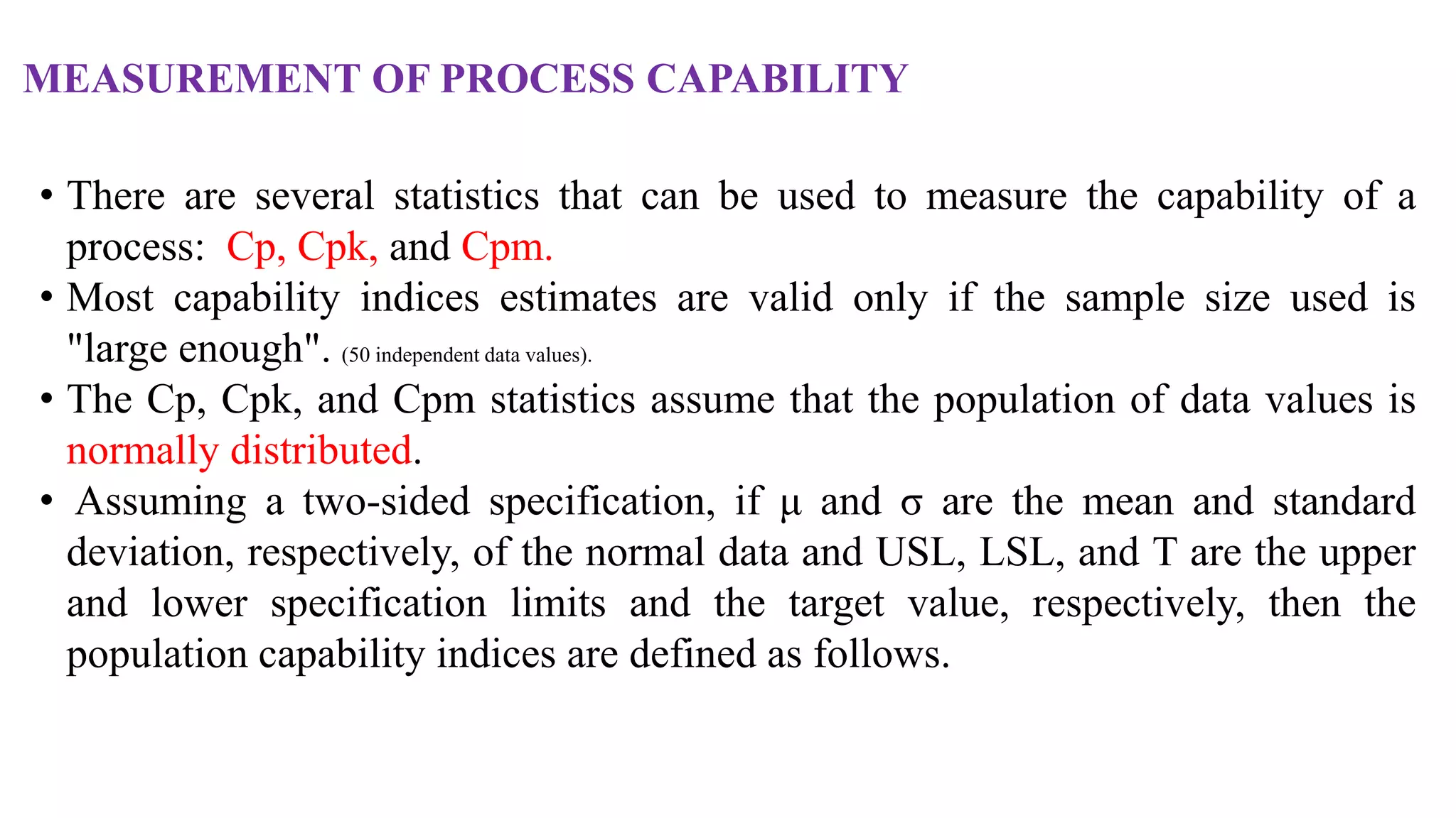 process capability and IT grades | PPTX